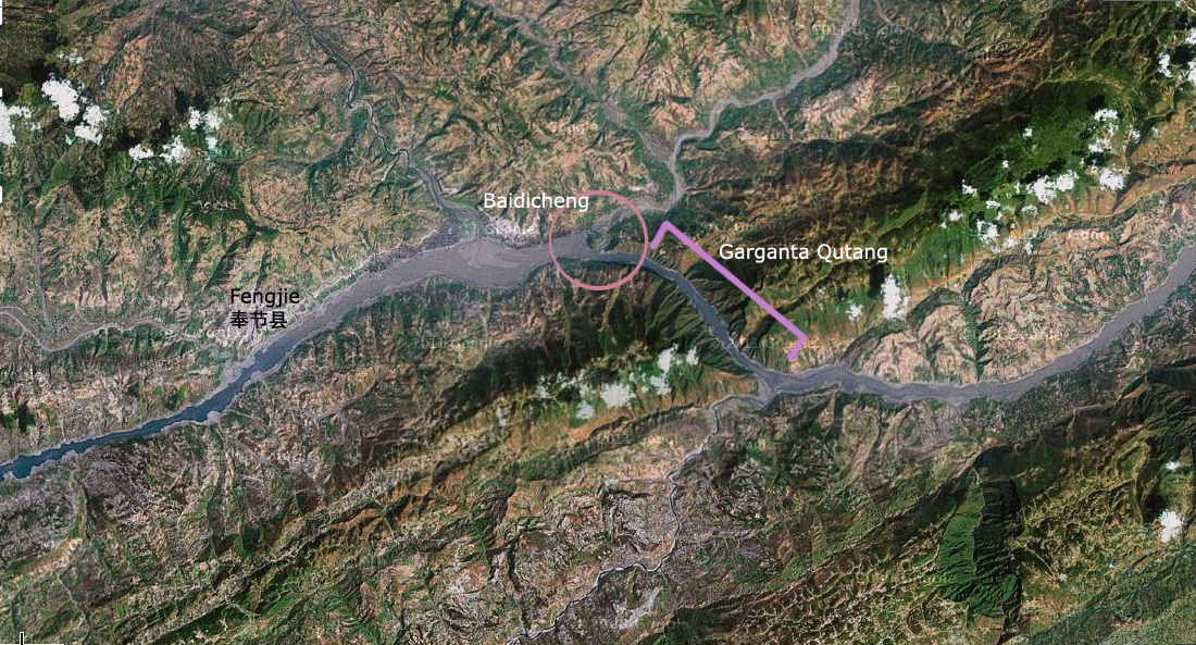 7 províncias da China: Baidicheng e as Gargantas Qutang e Wu / 白帝城 ...