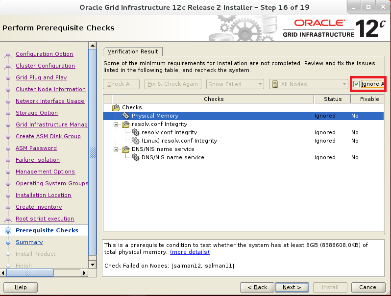 Installing Oracle 12c Release 2 Rac On Linux 6 And Linux 7 Oraclenext Solution To Your