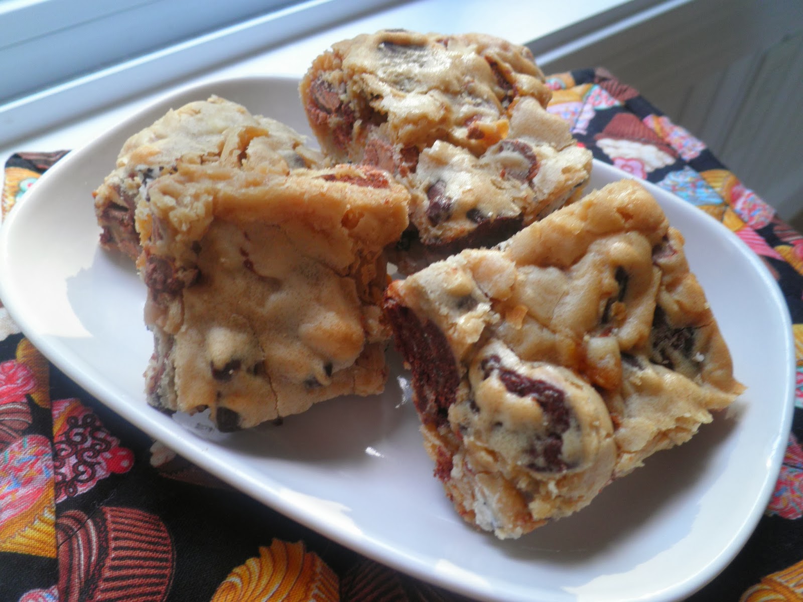 Secrets from the Cookie Princess: Loaded Caramel and Chocolate Monster Bars