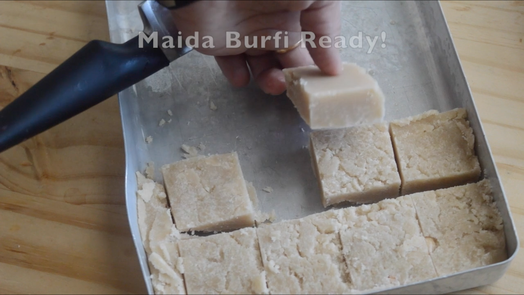 Maida Burfi Recipe | Easy Burfi Recipe | Diwali Sweets - Subbus Kitchen