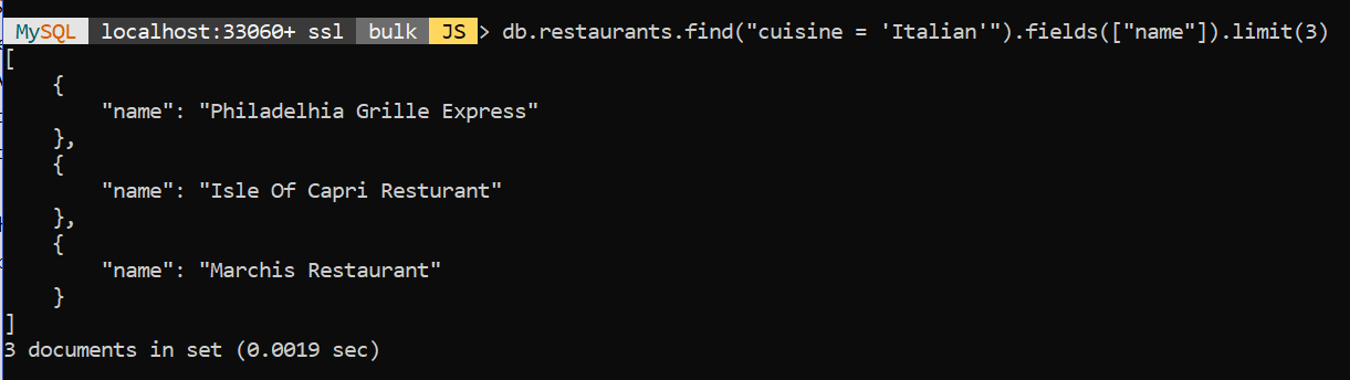 Php With Mysql And Postgresql Quickly Load Json Data Into The Mysql Document Store With Util