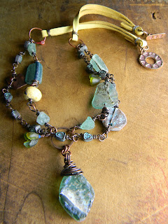 Chrysalis for the Curious: Rustic Roman Glass Jewelry
