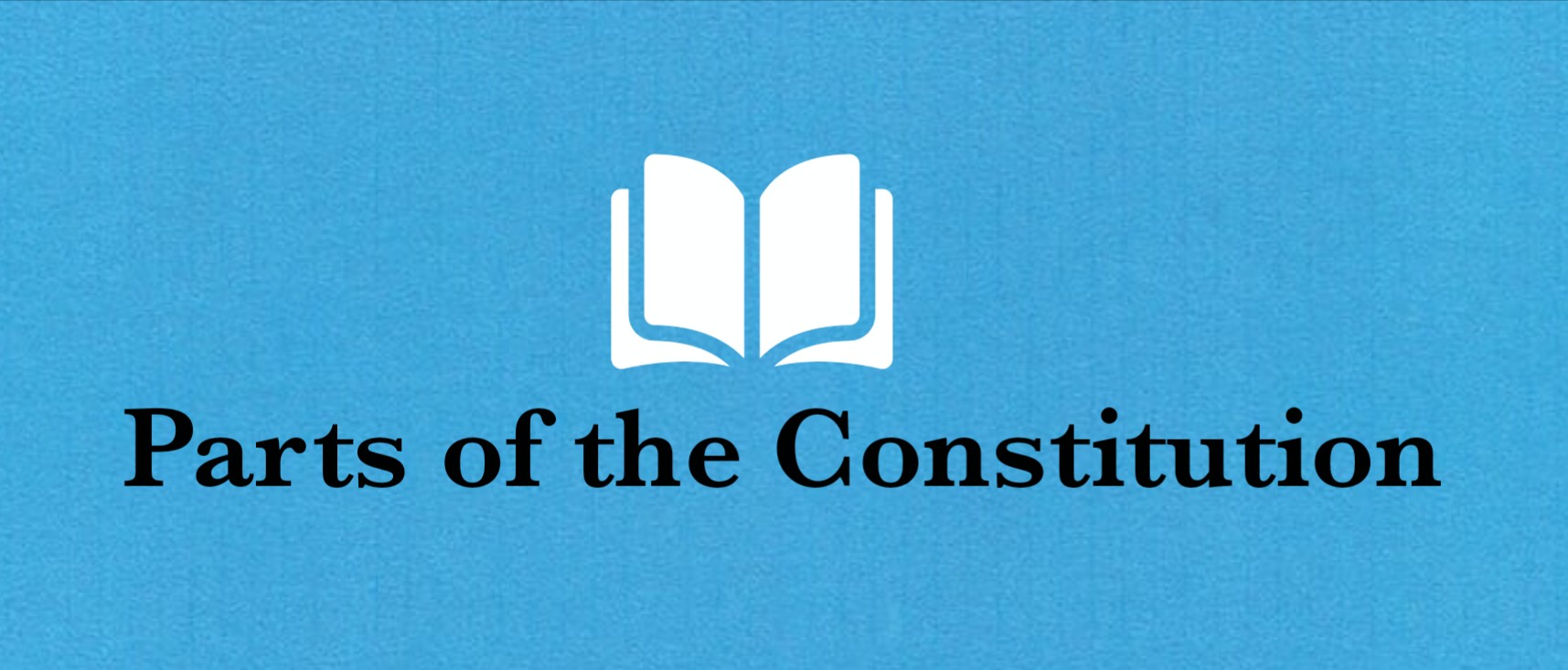 Parts of the indian Constitution