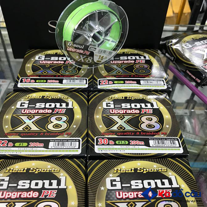 Dây PE X8 YGK G-Soul Upgrade Japan 150M