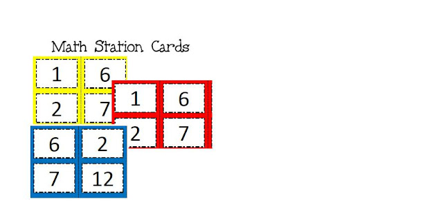 Math Work Station Management Cards | Time 4 Kindergarten