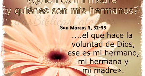 ANTOFAGASTA RELIGIOSA: LA BIBLIA: MARCOS 3