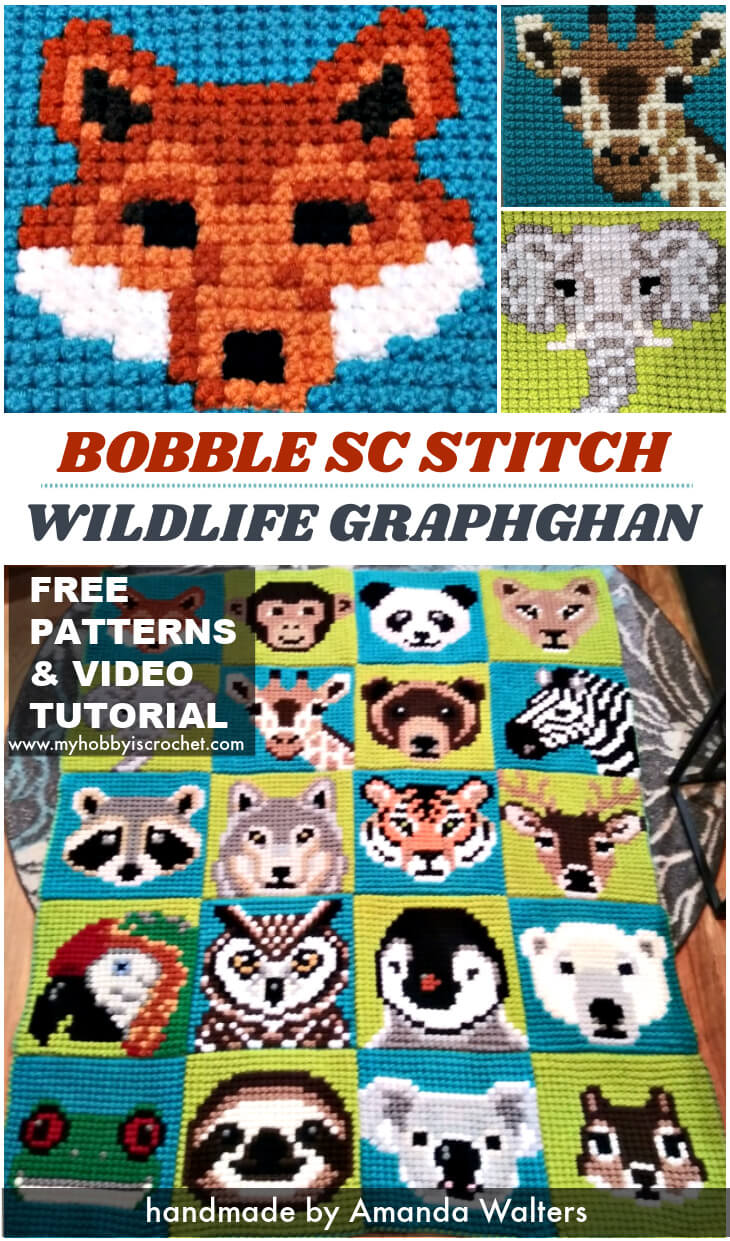 My Hobby Is Crochet: Wildlife Graphghan CAL