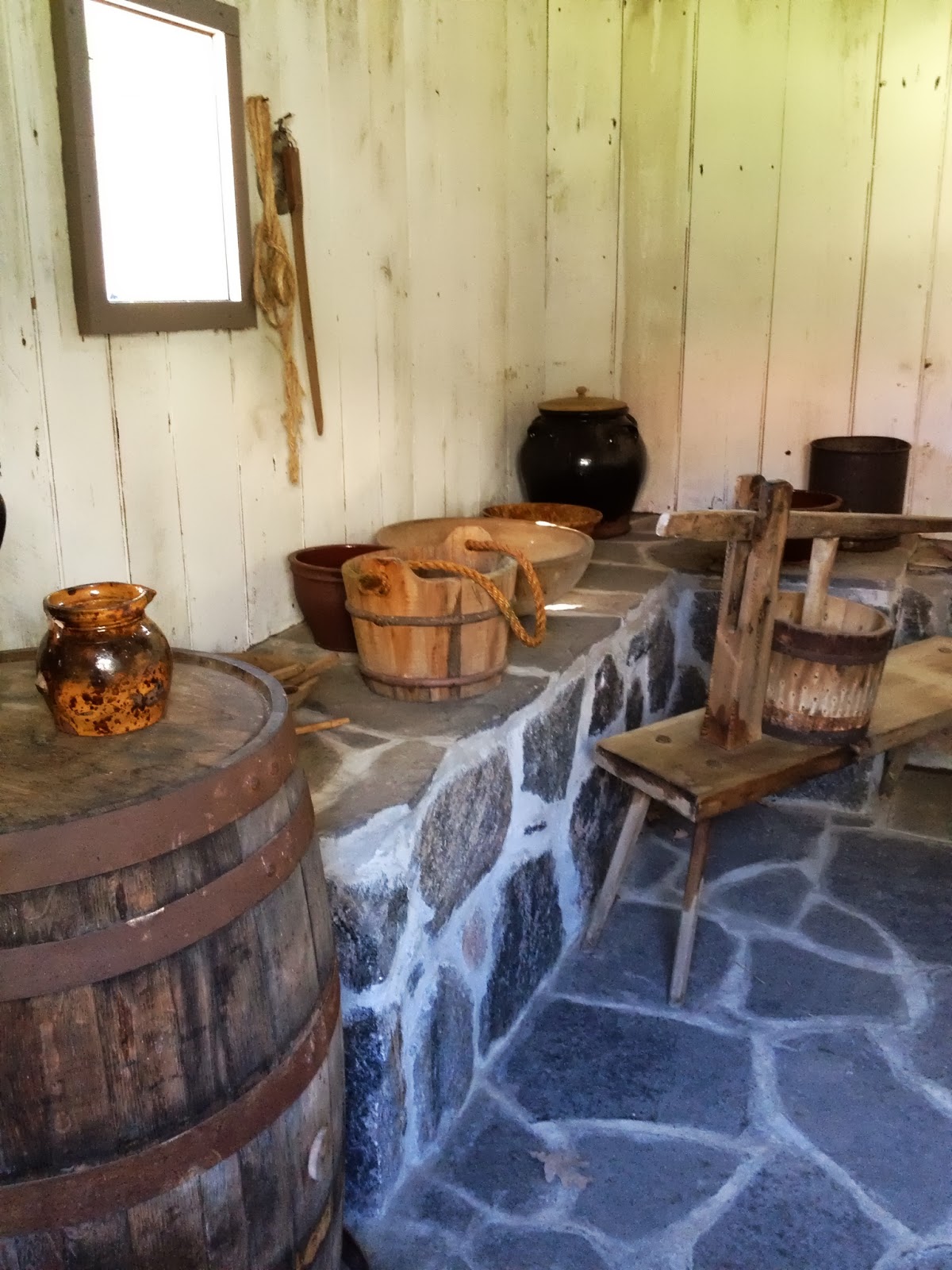 1820 Log Schoolhouse: Spring Houses: Keeping Things Cool in the 19th ...