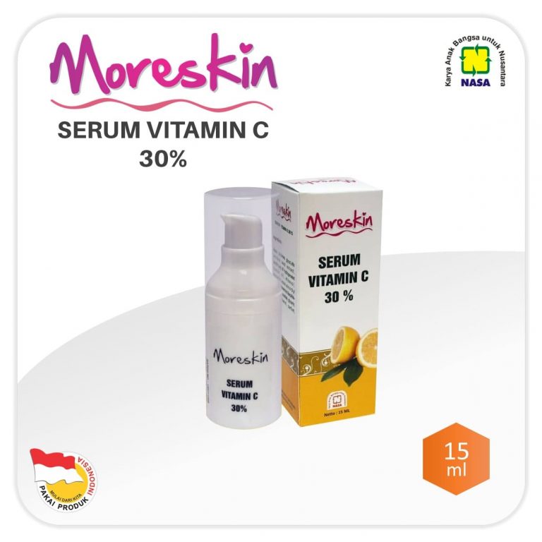 MORESKIN Serum Vitamin C 30% - NASA STORE OFFICIAL