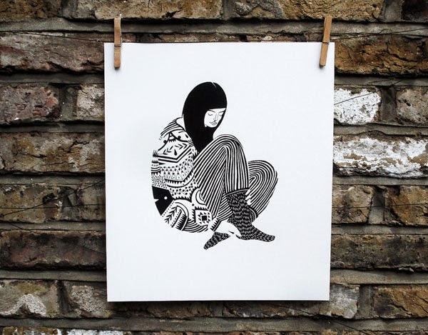 Inspiring Handmade and Hand Pulled Screen Prints by Karolin Schnoor ...