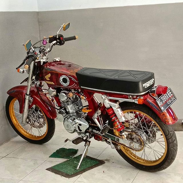 20 Gambar HD Modifikasi Honda CB 100 Airbrush Terbaru 2020