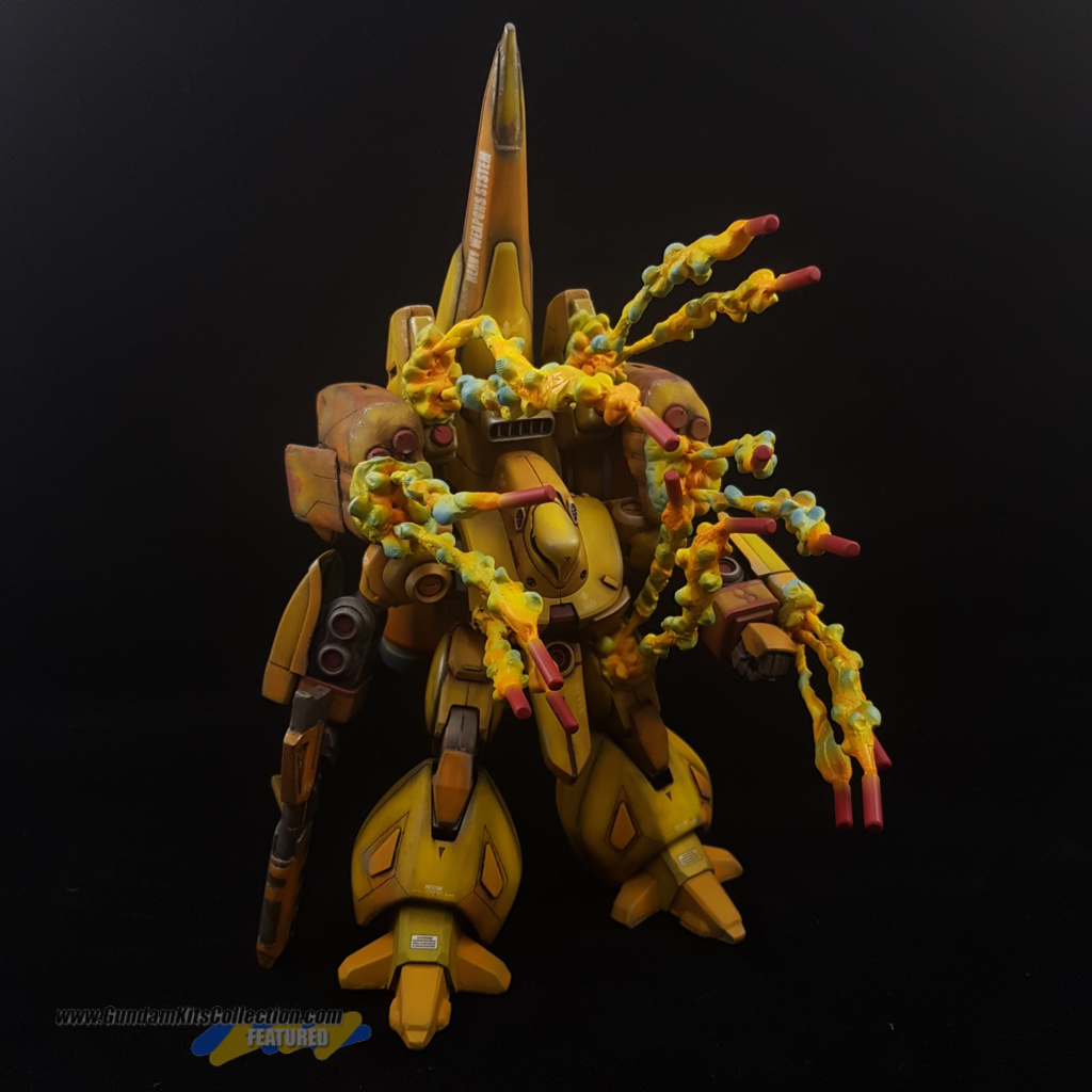 Custom Build: HGUC 1/144 AMX-102 ZSSA "Hell Raining Down on The Wicked"