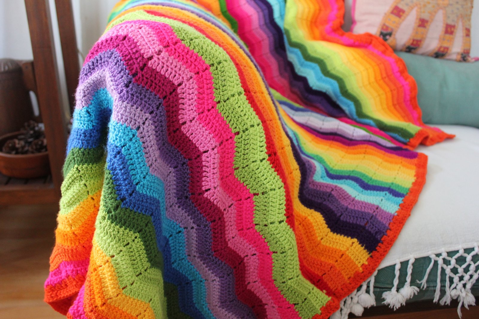 Crochet at Begonvilliev: Colorful Blanket