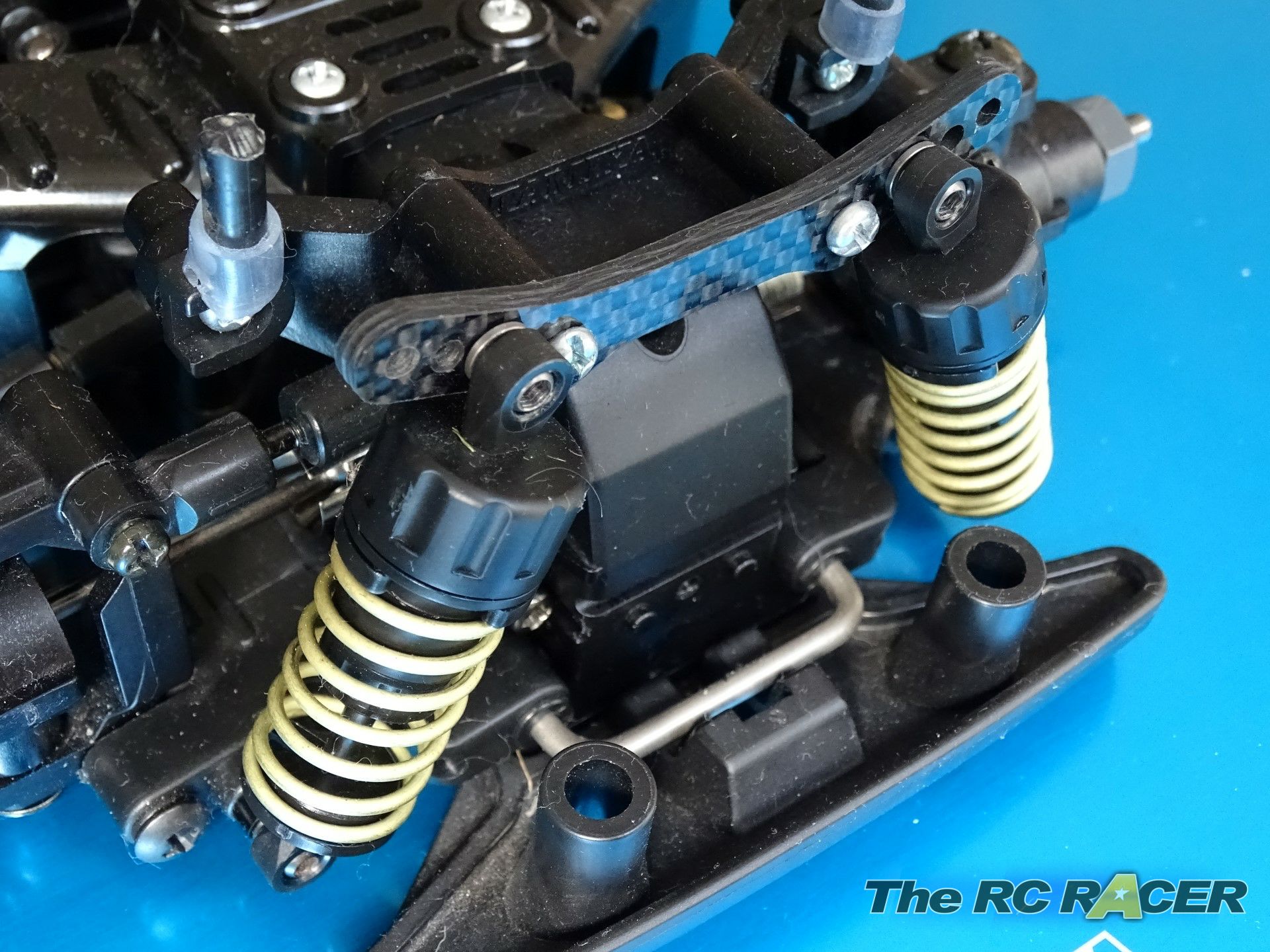 TheRcRacer Tamiya TB01 carbon shock towers | The RC Racer