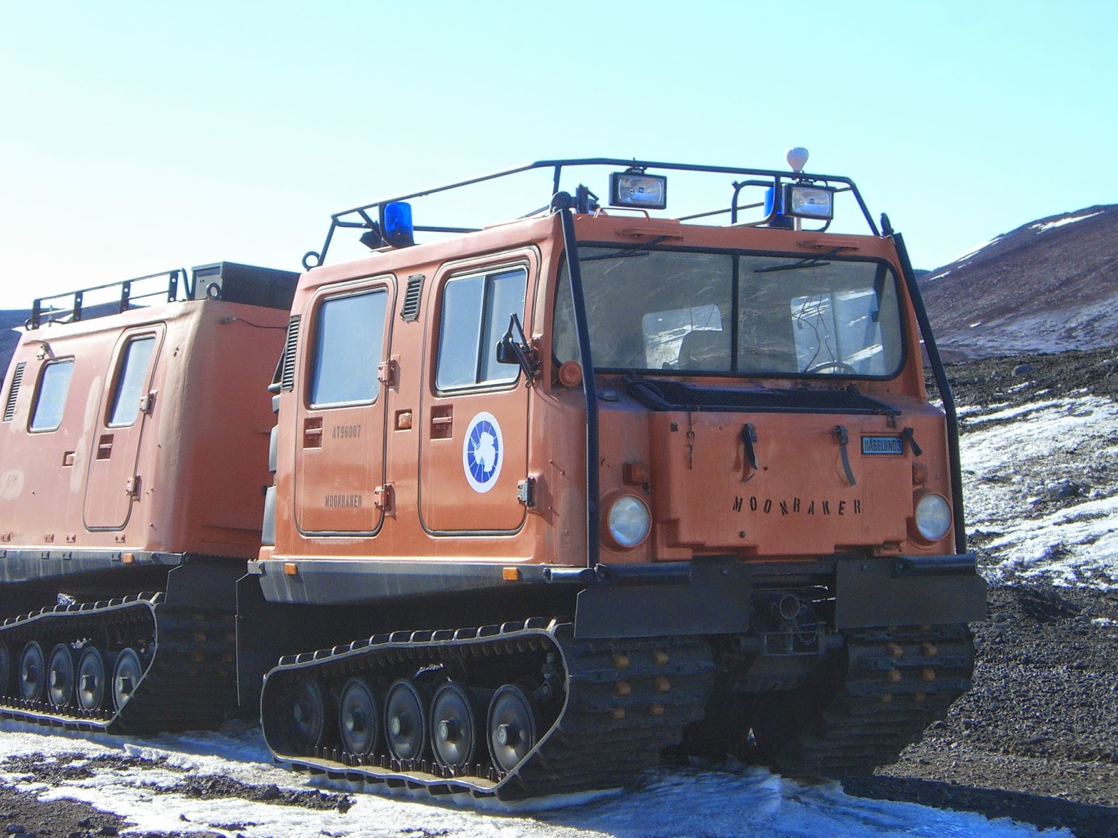 ANTARCTICA: Vehicles in Antarctica