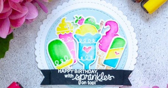 Newton's Nook Designs: Happy Birthday with Sprinkles on Top Card by ...