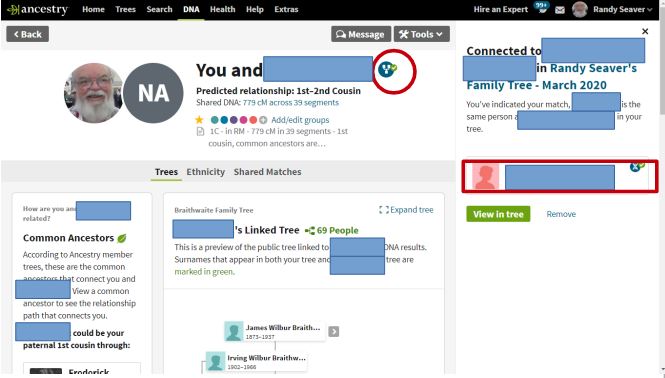Genea-Musings: AncestryDNA Adds DNA Match Tree Icon to Ancestry Member ...