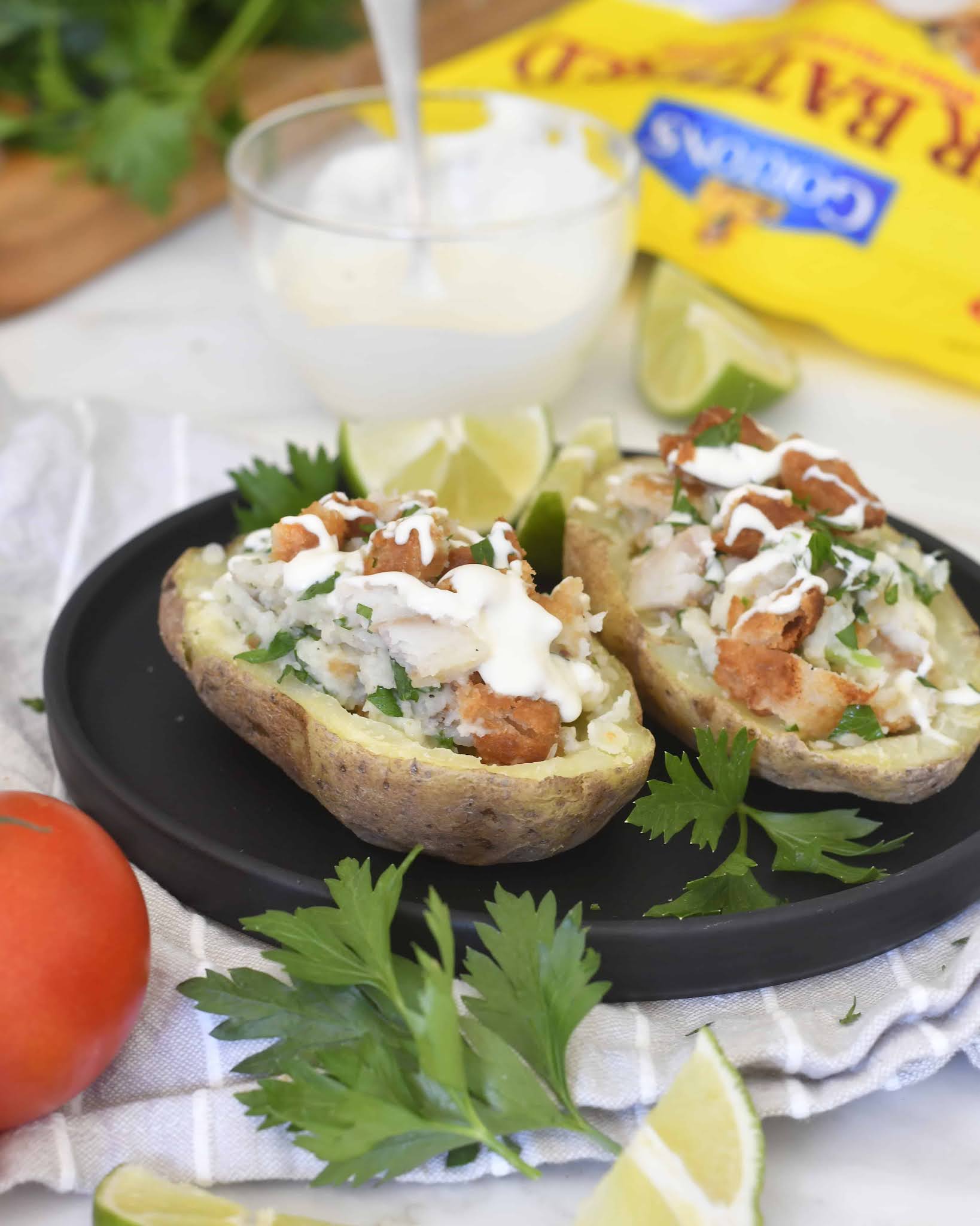 Cooking with Manuela: Seafood Jacket Potatoes (Double Baked Potatoes)