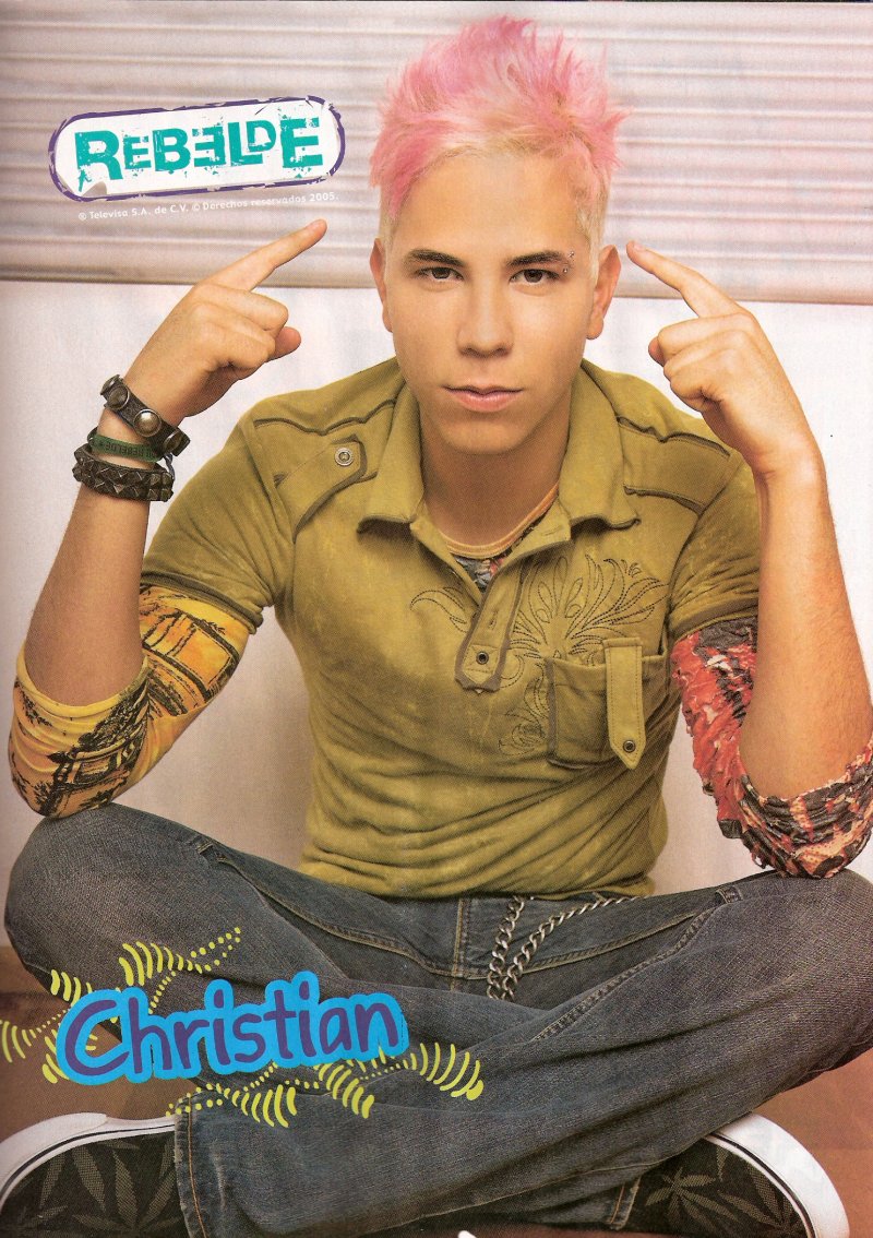 Por Siempre Rebelde: Fotos de Christian - Revista Rebelde
