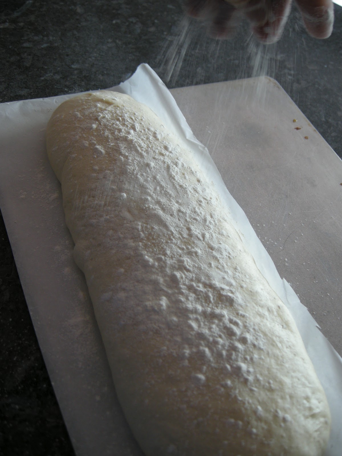 Kitchens Are Monkey Business: Rosie Makes Filone. It's Bread.