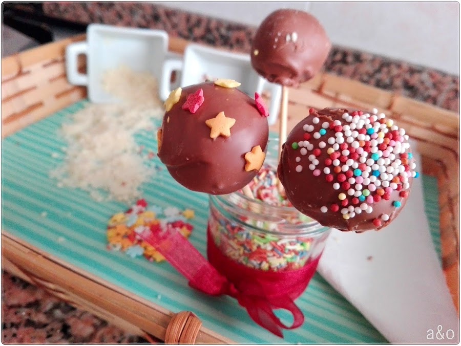 Cake Pops de galletas | Cocina
