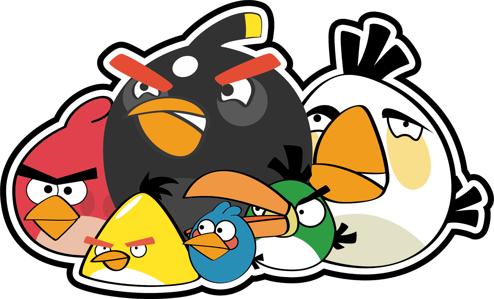Download vetor Angry Birds para Corel Draw CDR gratis
