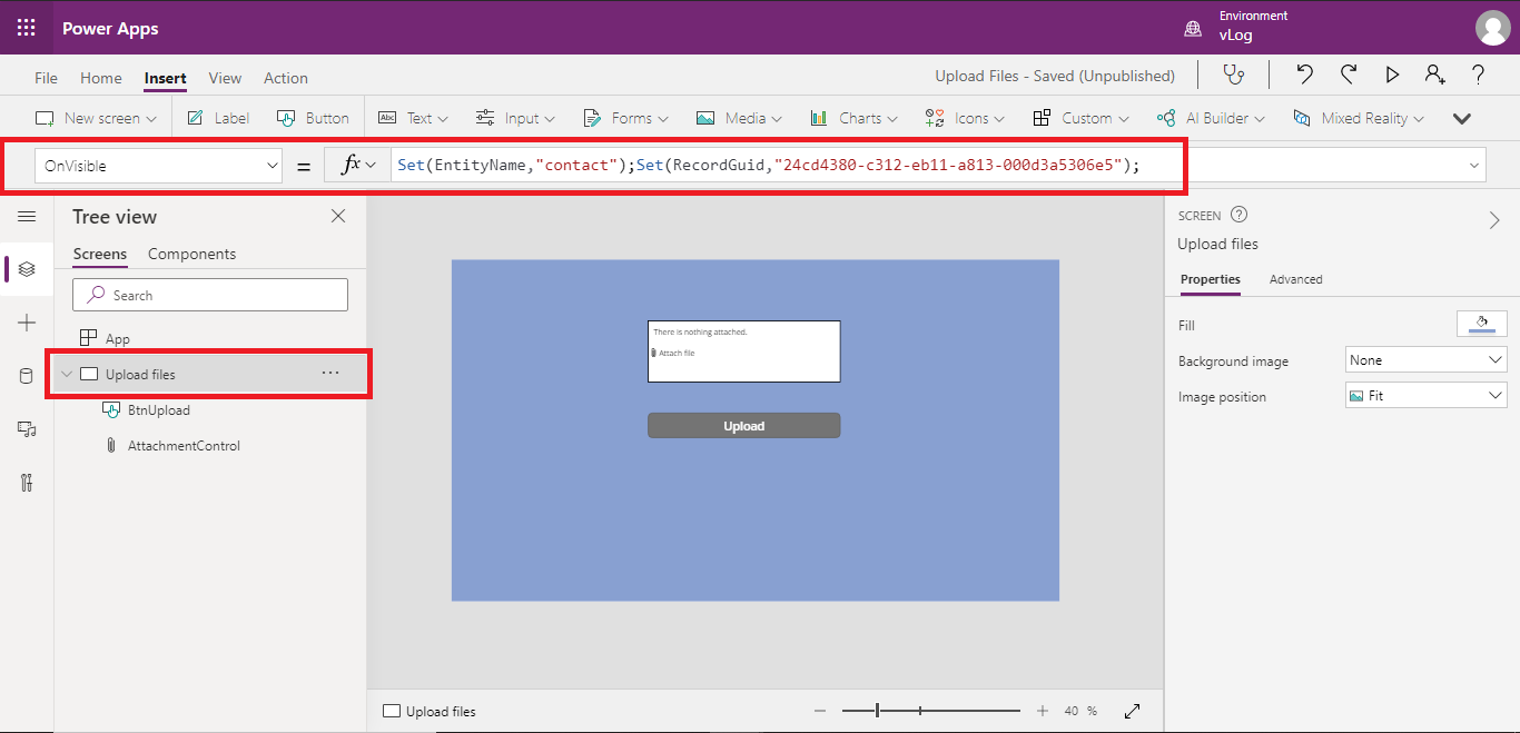 Calling Microsoft Flow in Canvas application.