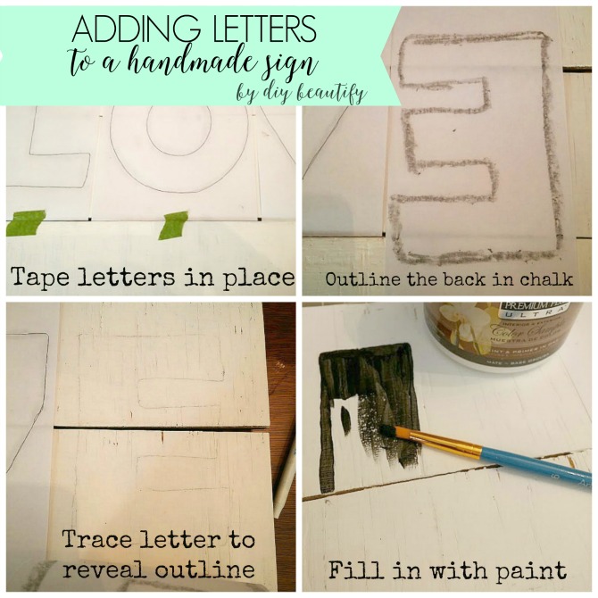 Create a DIY sign that's perfectly weathered - DIY Beautify - Creating ...