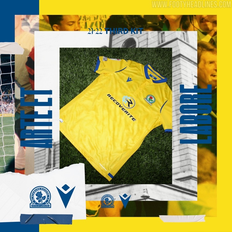 Blackburn Rovers 21-22 Third Kit Released - Footy Headlines
