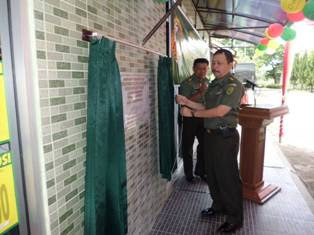 Kesdam II/Sriwijaya: Peresmian Mini Market OMI Primkop Hesti Wira Sakti