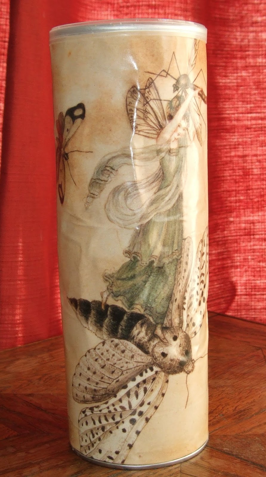 A bad witch's blog: Rattle Upcycled From a Crisps Tube & Pumpkin Seeds