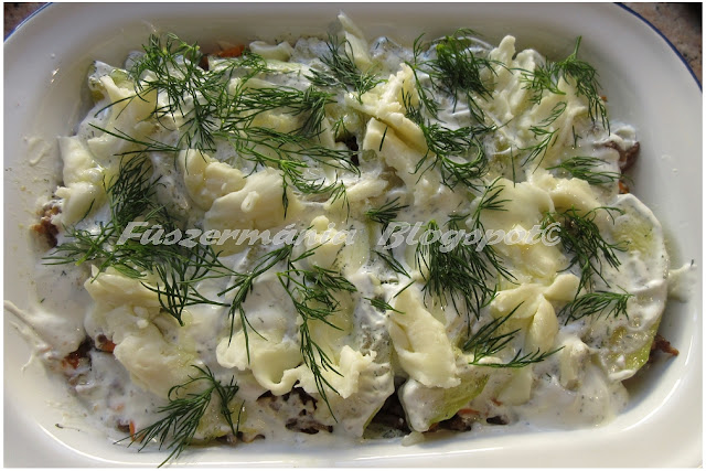 Fűszermánia: Rakott tök kaprosan