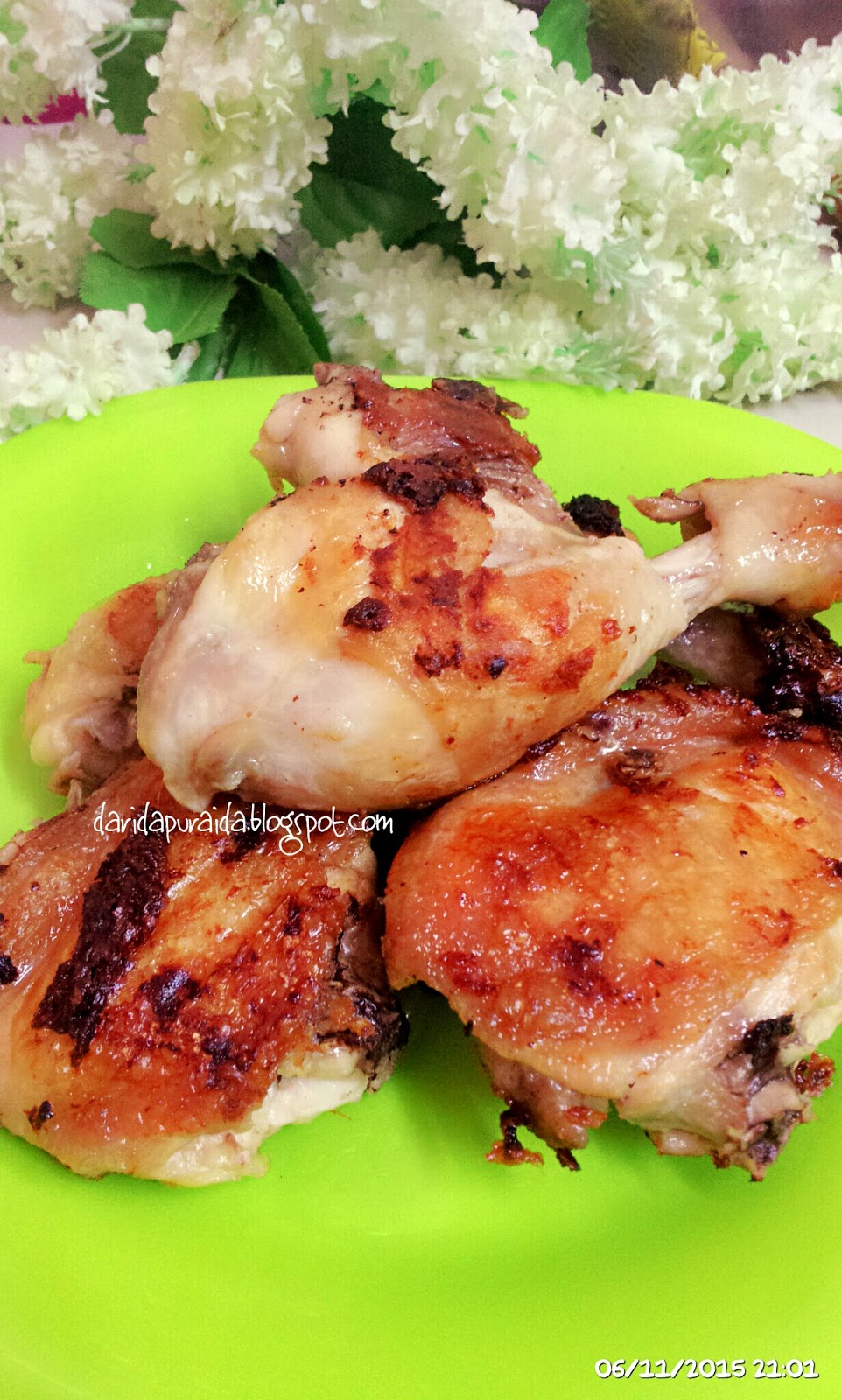 Dari Dapur Aida: Ayam Percik Kuah Putih