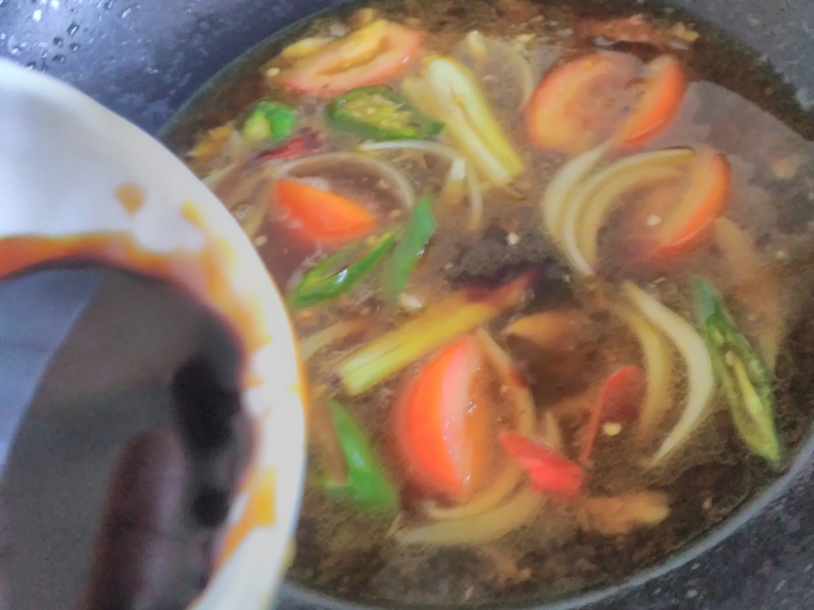 Dapur Cempakasari: Ikan Cencaru Masak Taucu Pedas Manis