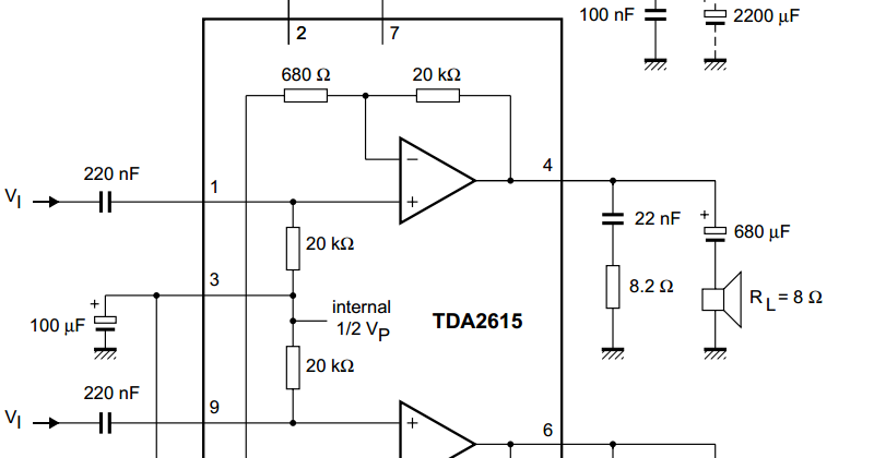 Tda7056b характеристики схема подключения - 92 фото