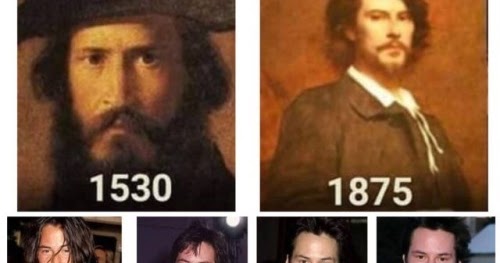 daily timewaster: Keanu Reeves: Time Traveler