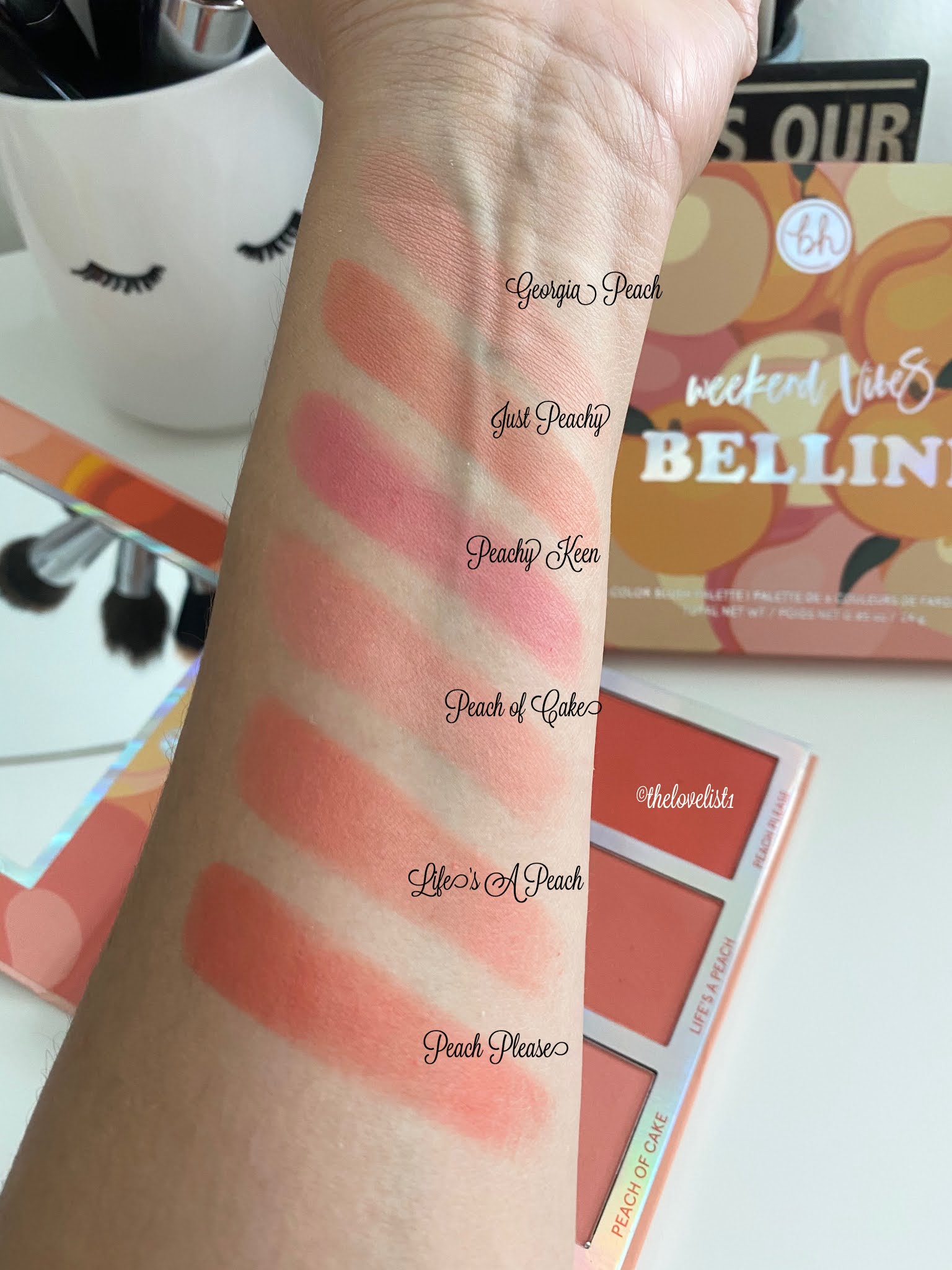 Product Review | BH Cosmetics Bellini 6 Color Blush Palette