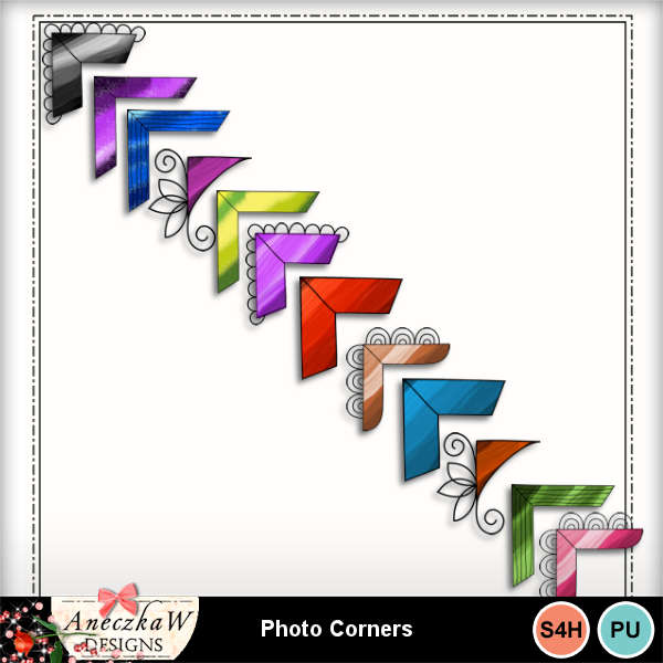 Digital Scrapbooking Freebies and Photo Corners