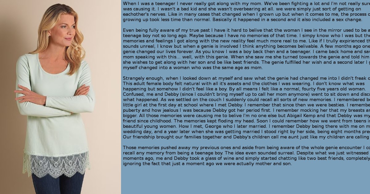 Marti's tg captions: Becoming best friends