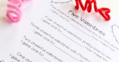 5 Cheerful Valentines Rhyme and Fingerplay | School Time Snippets