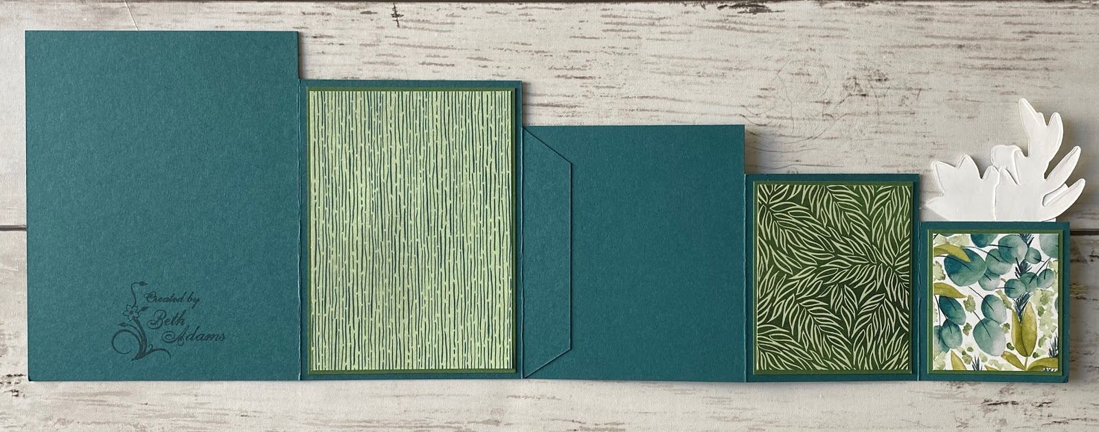 Crafts by Beth: Five Panel Card