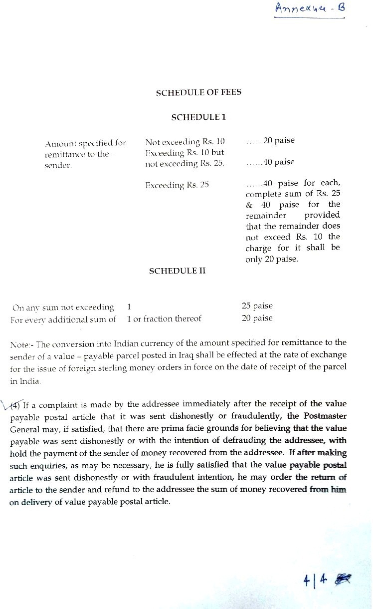 ALL INDIA POSTAL EMPLOYEES UNION - GDS (NFPE): Declaration of contents ...