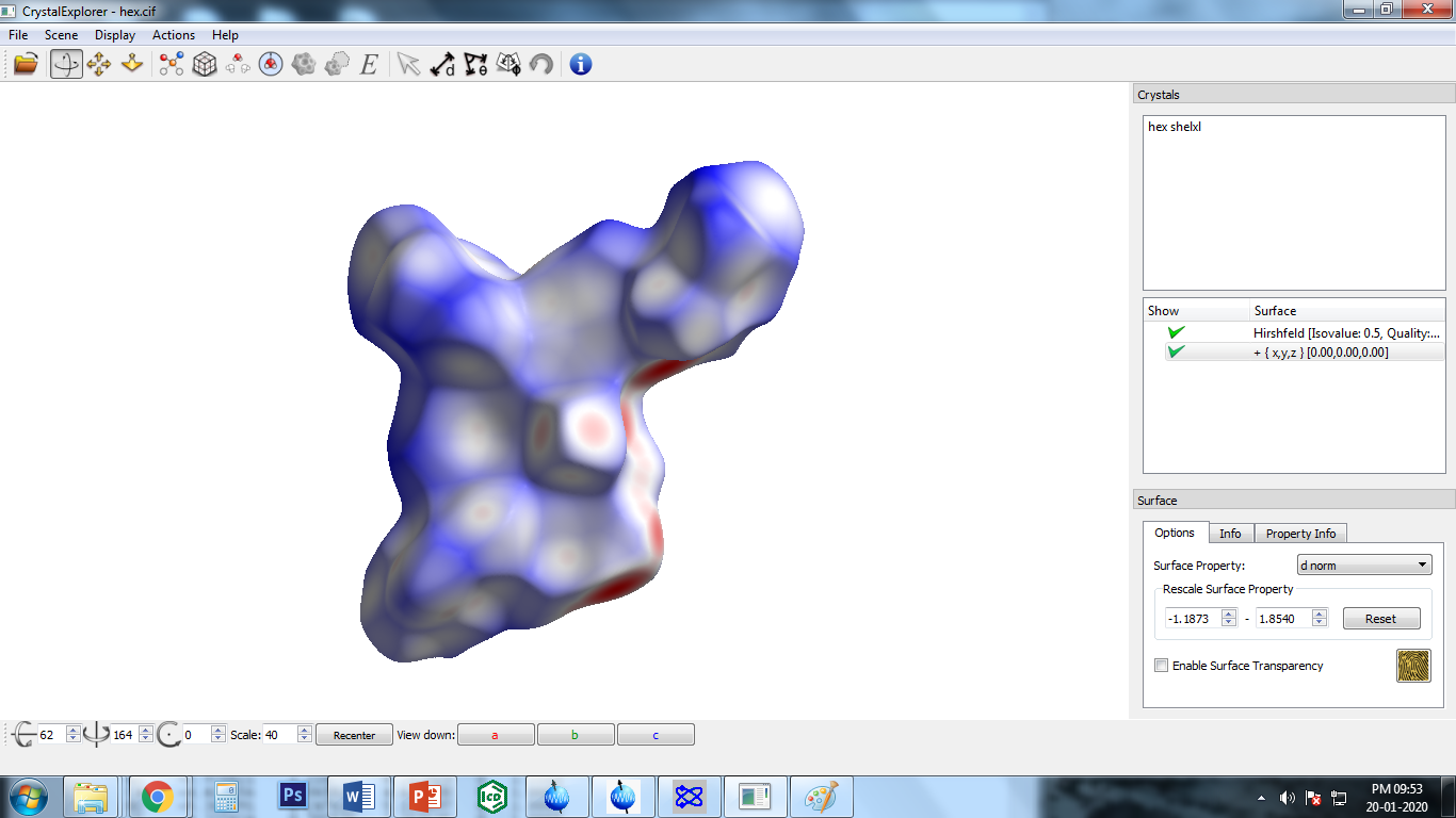 Rahul Soman: A Beginners guide to Crystal explorer 17.5 "How to save as ...