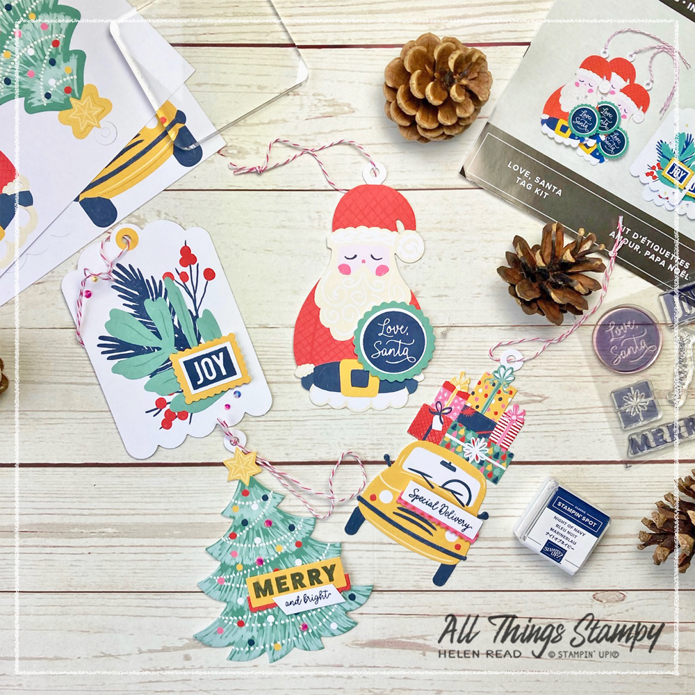 All Things Stampy: Love, Santa Tag Kit - alternative projects