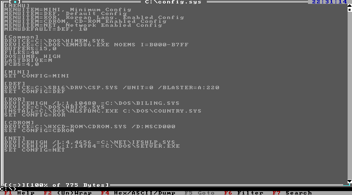 Re-Coder: VirtualBox에 MS-DOS 설치