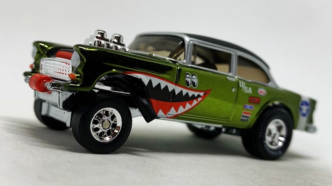 JULIAN'S HOT WHEELS BLOG: 1955 Chevy Bel Air Gasser (2019 RLC Exclusive ...