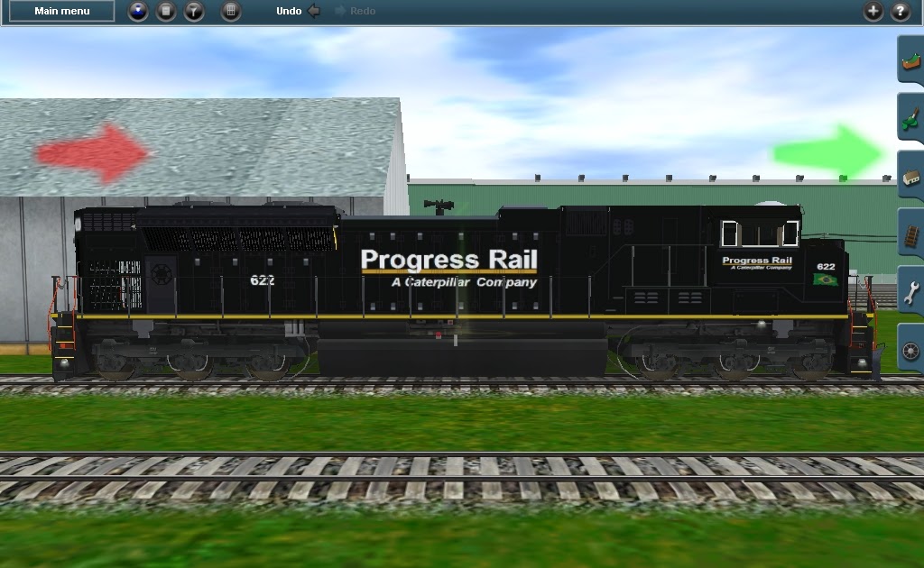 Simulador de trem ( trainz para PC/android): EMD SD70ace da progress rail
