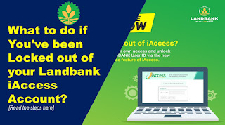 What to do if You've been Locked out of your Landbank iAccess Account ...
