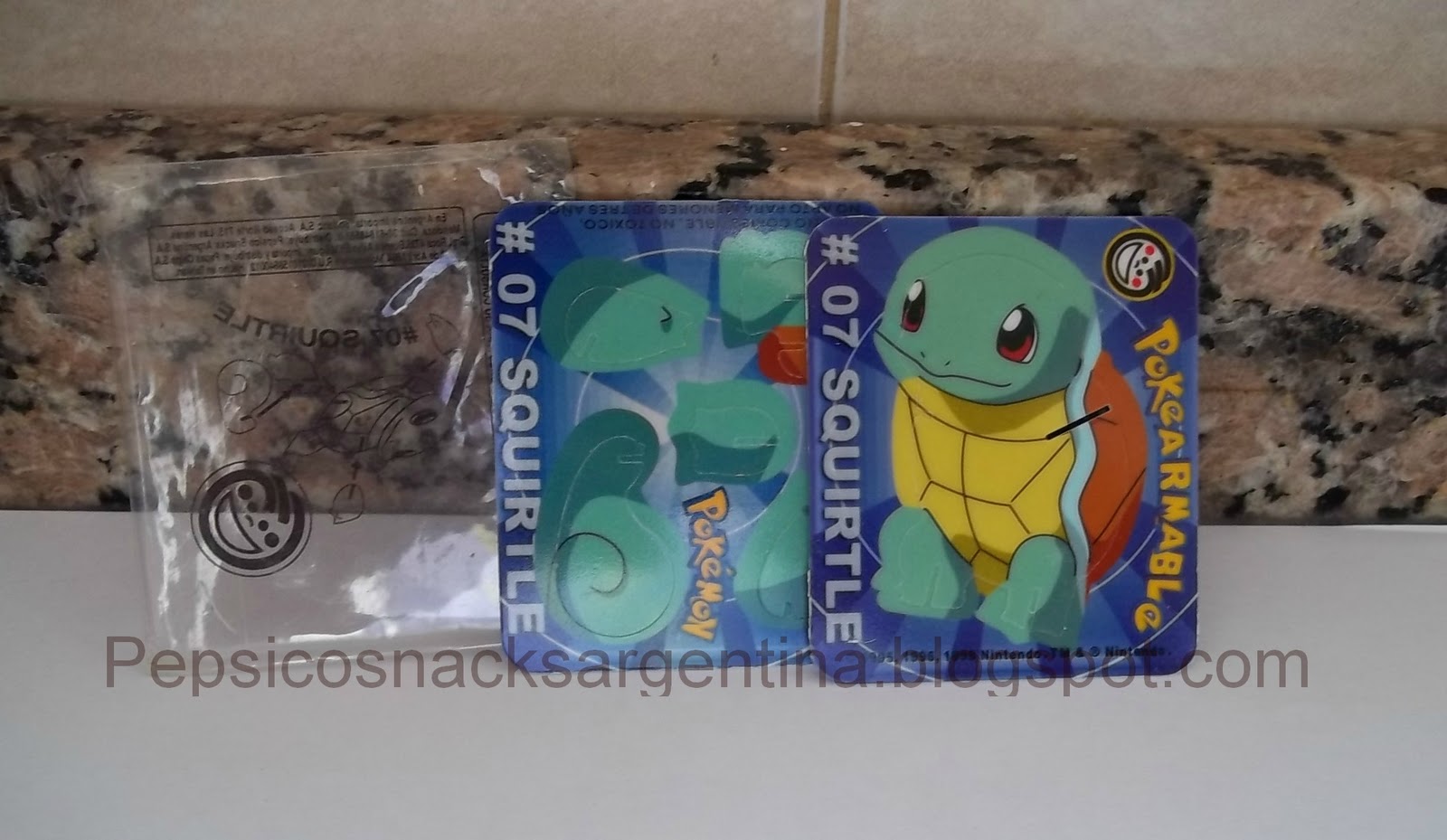 Colecciones de Pepsico Snacks: 1998. Promo Pokemon (Pokearmables)