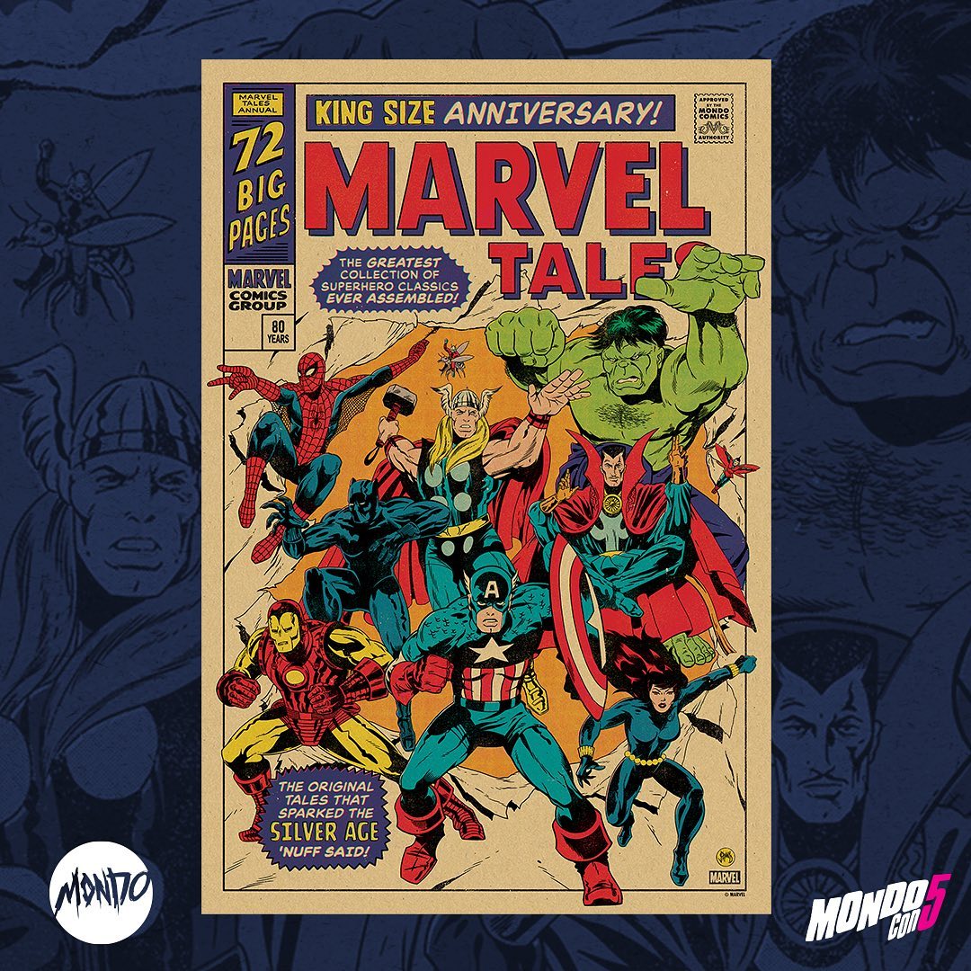 The Blot Says...: MondoCon 2019 Exclusive Silver Age of Marvel Comics ...